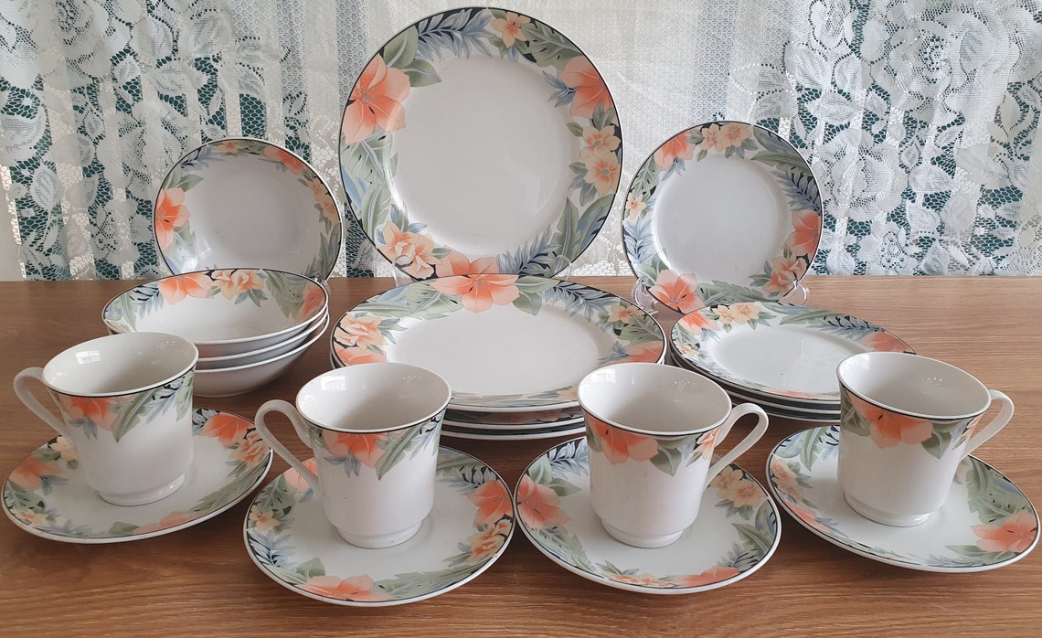 Gibson Floral Vintage Dinnerware Pattern 191 - Etsy