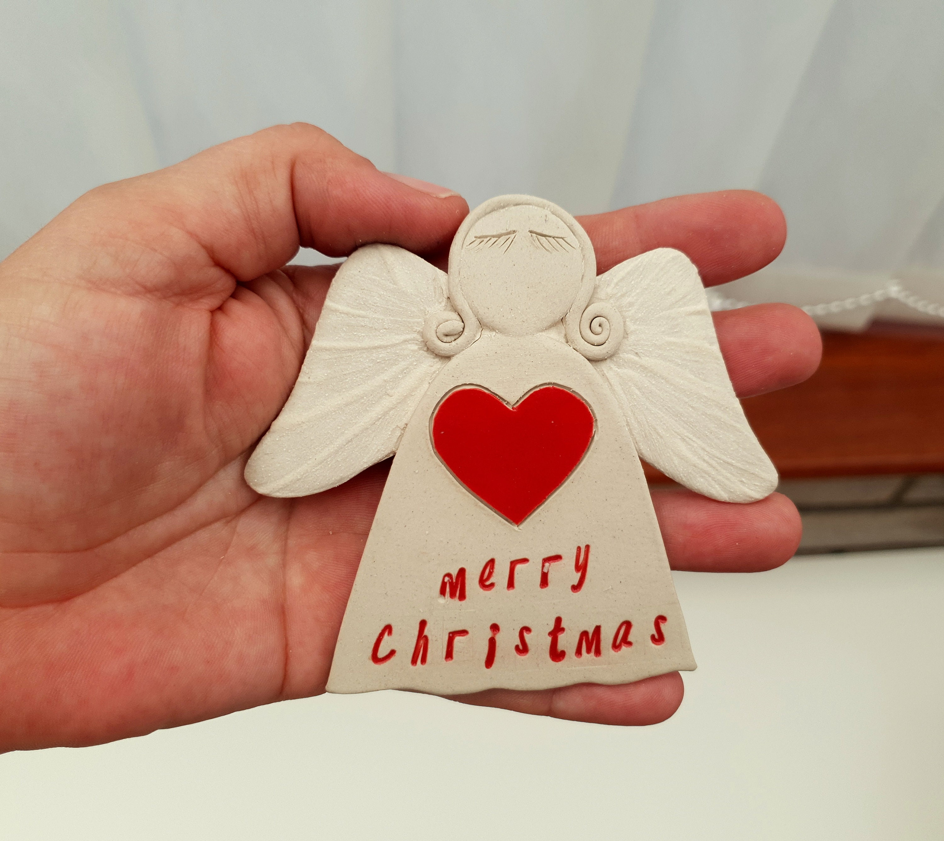 Christmas decoration Fridge magnet Angel magnet Home decor | Etsy