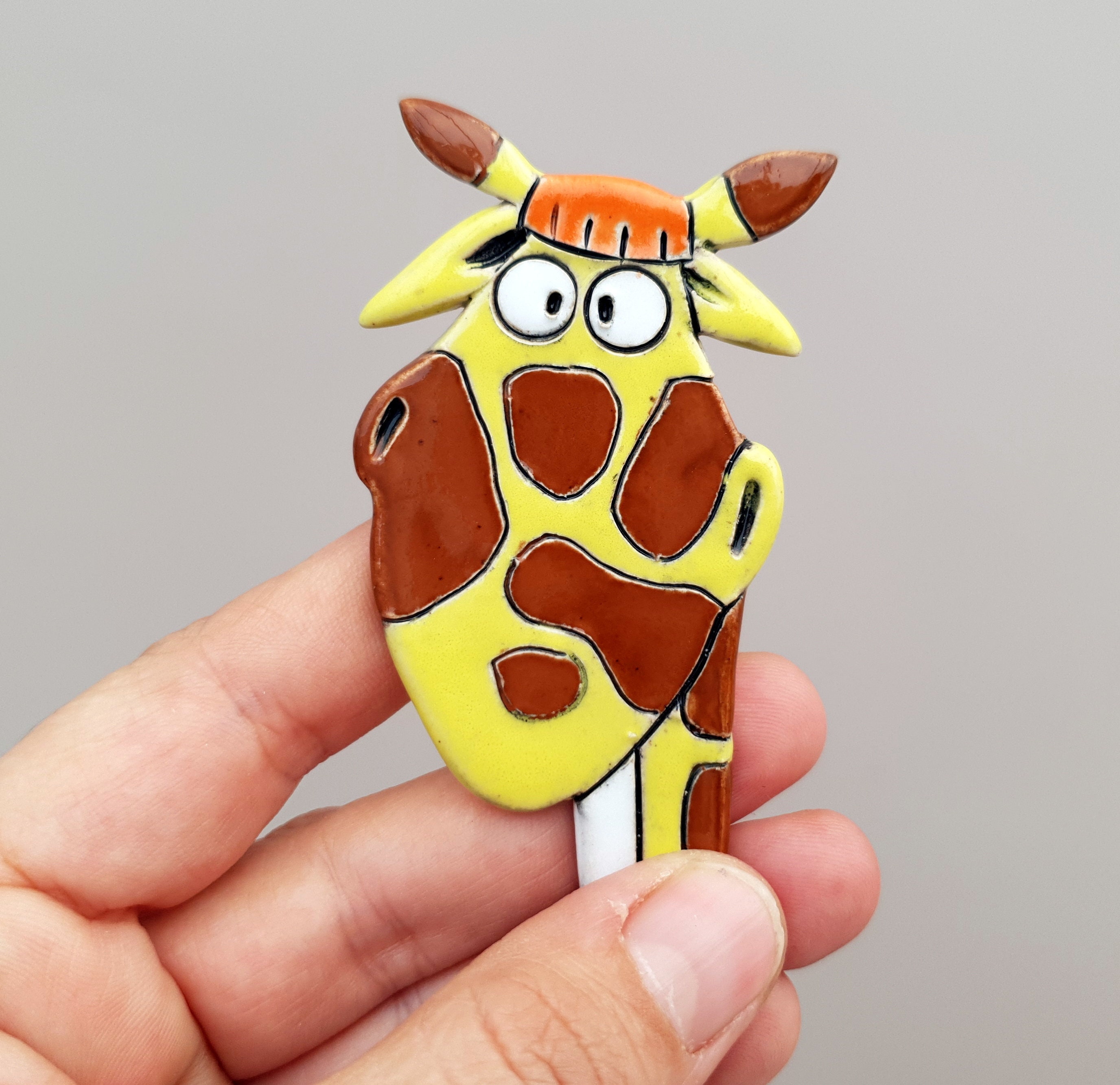 Giraffe Fridge Magnet Kitchen Decor Animal Magnet Home | Etsy