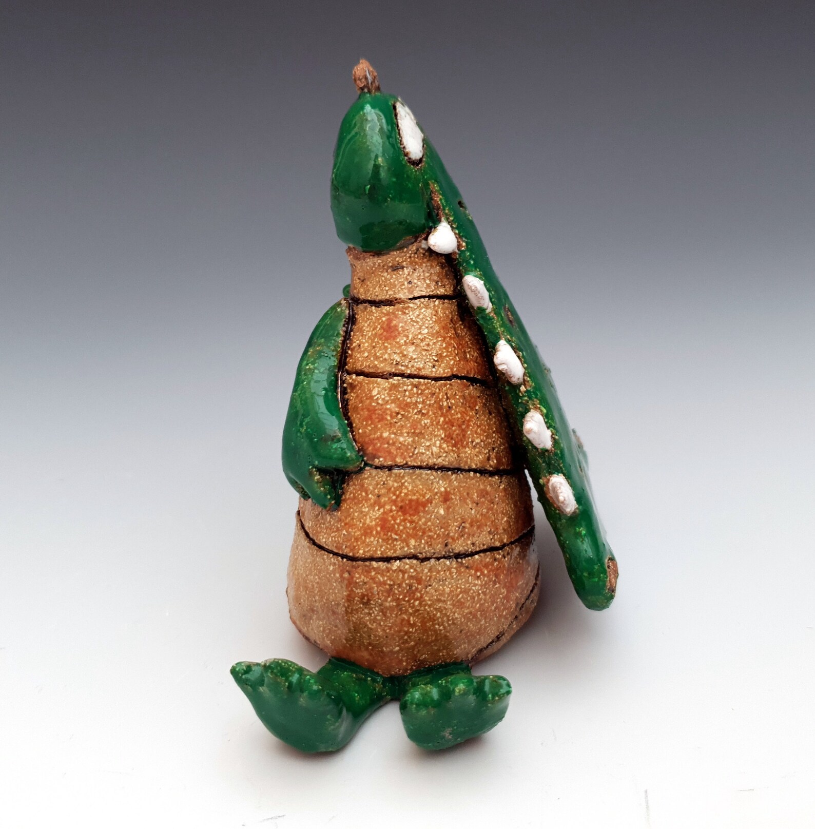 Funny Ceramic Alligator Animal Figurines Pottery Crocodile - Etsy
