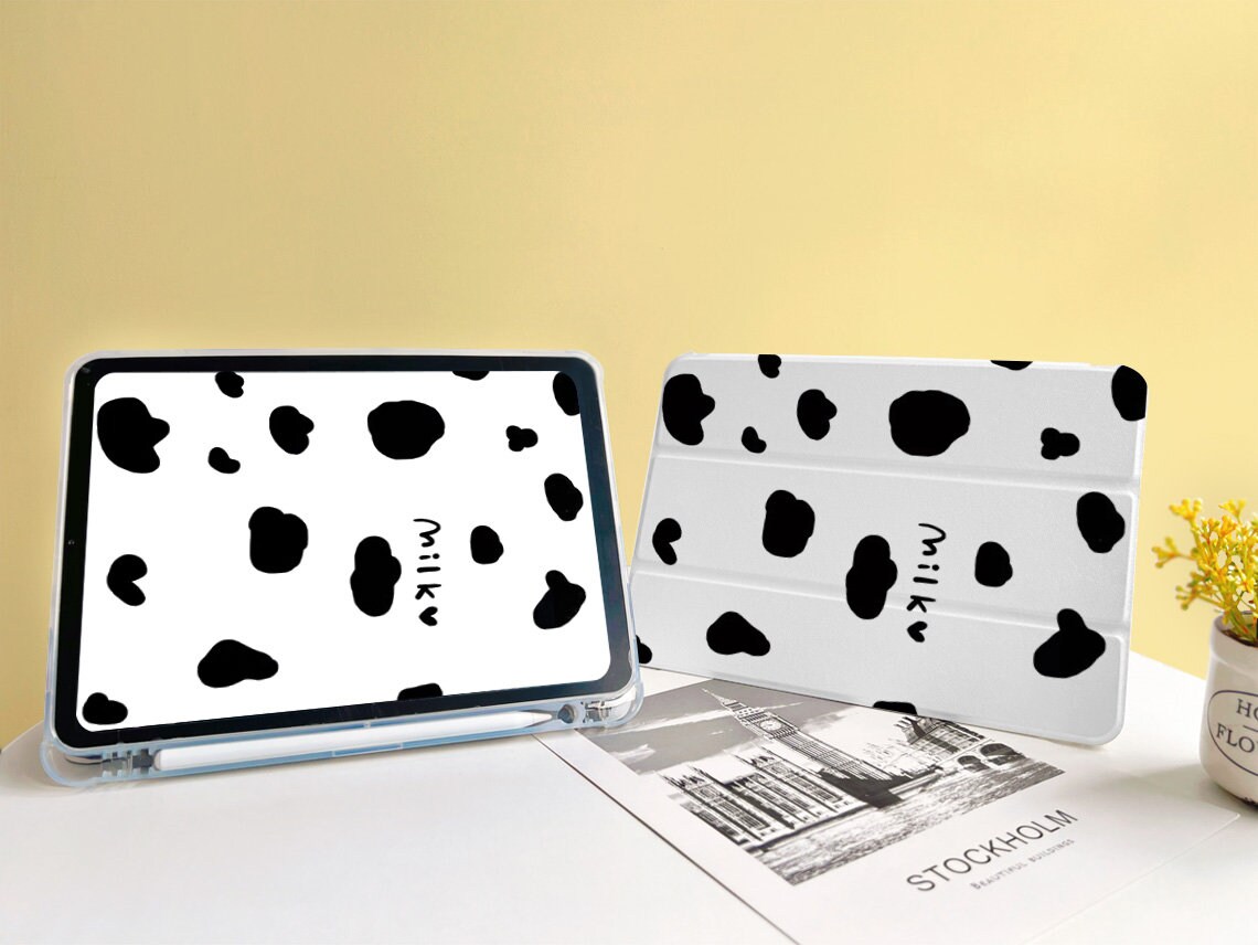 Cow Print Milk Cover Case for Apple Ipad | Etsy