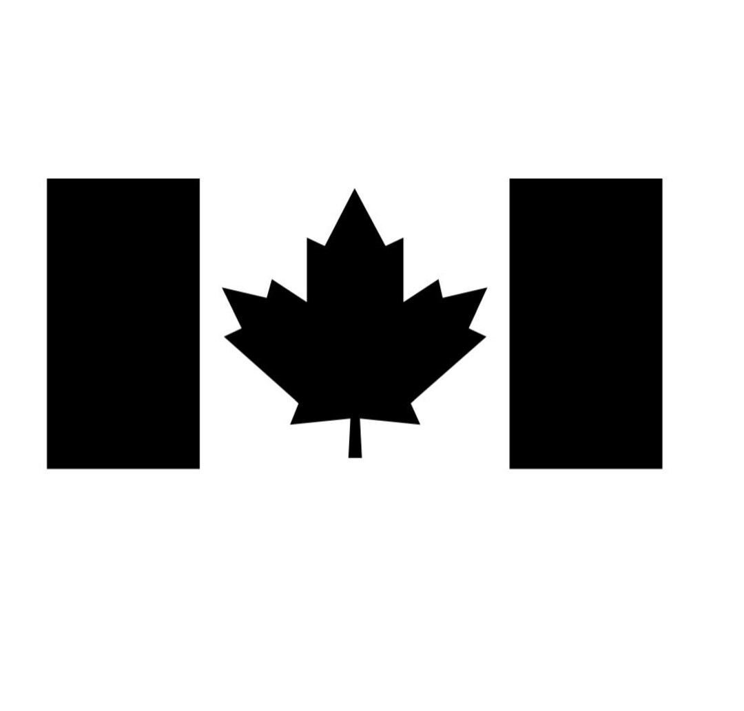 Canada Flag Vinyl Decal: Weatherproof Maple Leaf Sticker - Etsy
