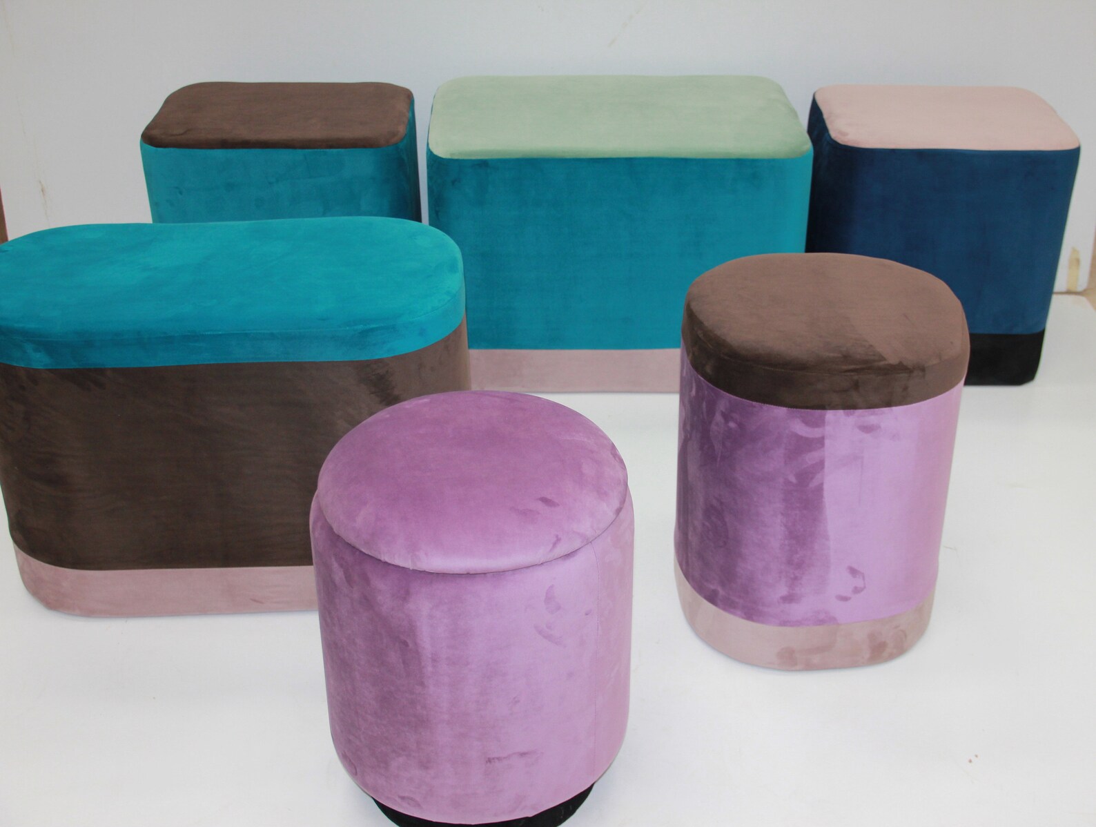 Pouf Storage / Ottoman Storage/ Storage Box Pouf | Etsy