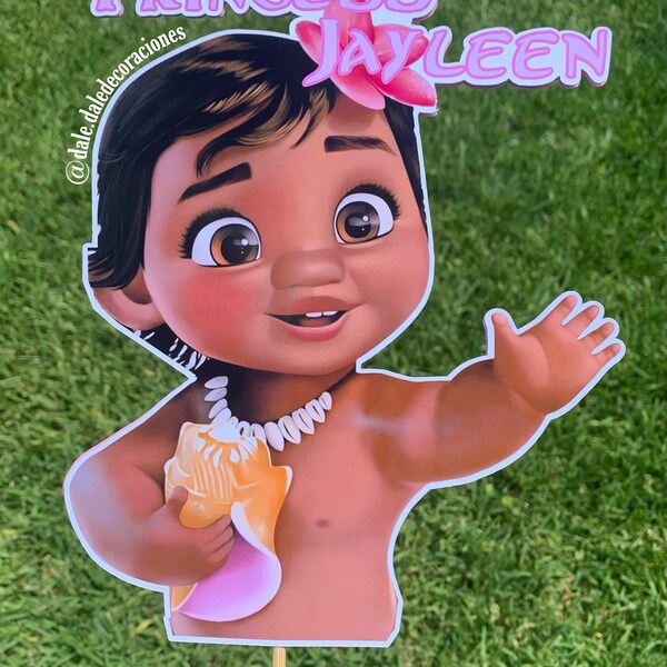 Moana Cutout - Etsy