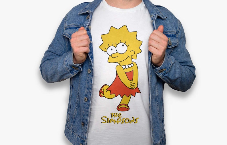 Lisa Simpson Layered SVG the Simpsons Vector Artwork Cricut | Etsy UK