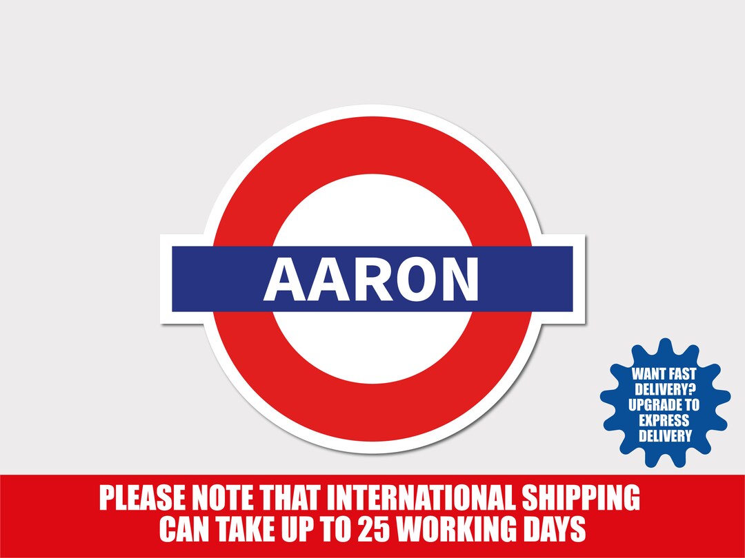 Personalised Underground Stickers, London Underground, Transport ...