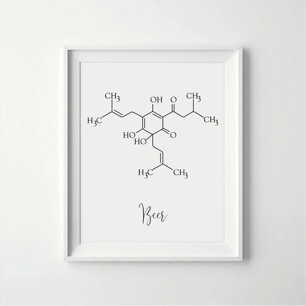 Molecule Art - Etsy