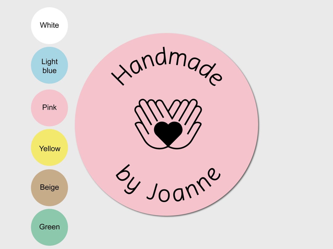 Custom Small Business Stickers, Packaging Labels (2x2 Inch) - Etsy