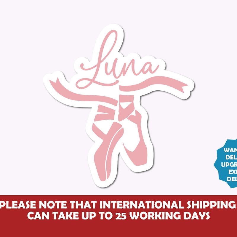 Ballet Sticker - Etsy