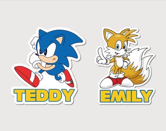 Sonic Sonic the Hedgehog Sticker, Decal, Laptop Sticker, Water Bottle ...