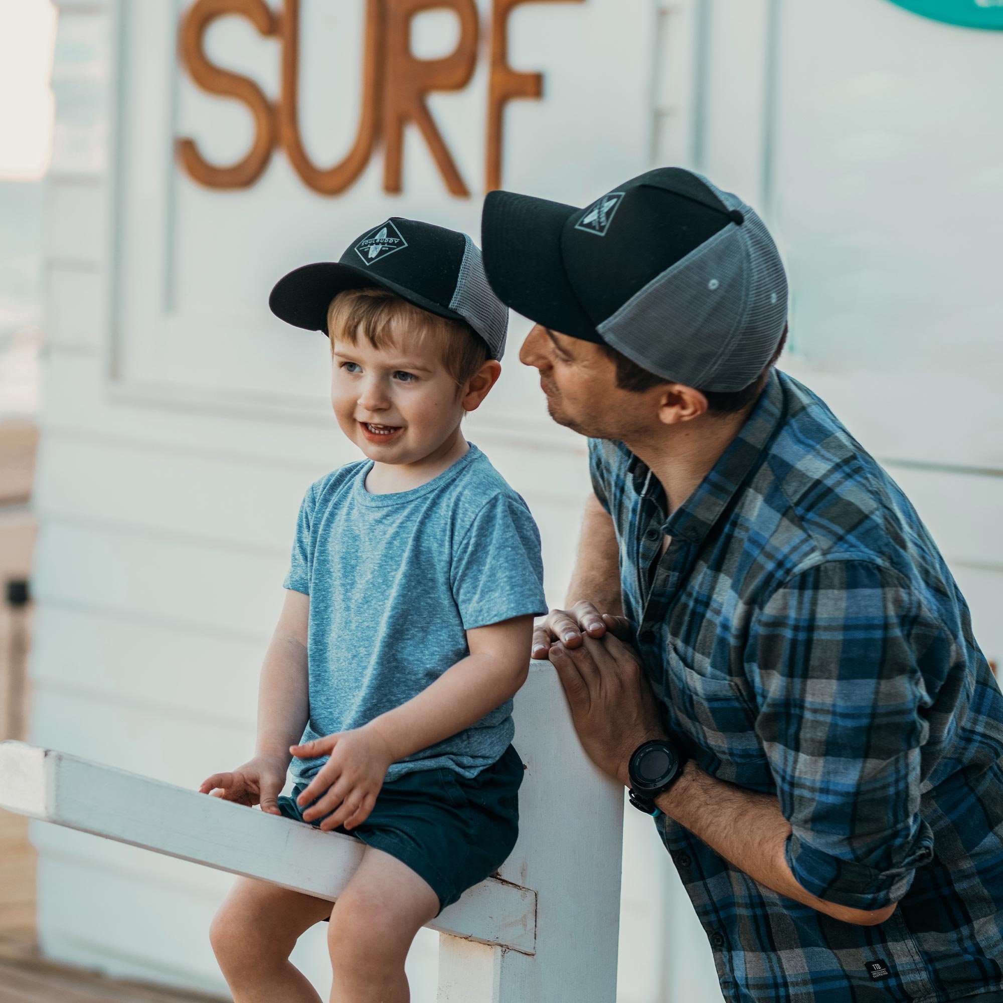 Partner Caps Vater Und Sohn
