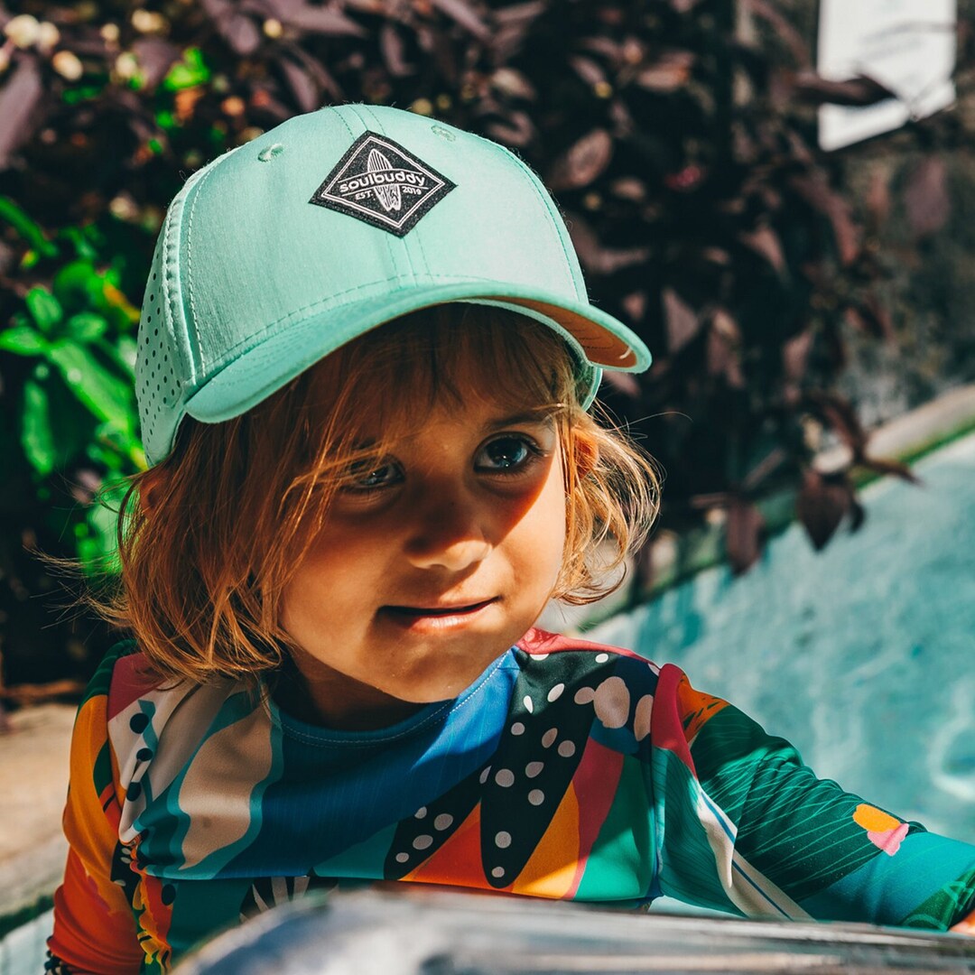 Cap Kids Light Mint — Cap Kids — Children Cap — Baseball Cap Mint ...