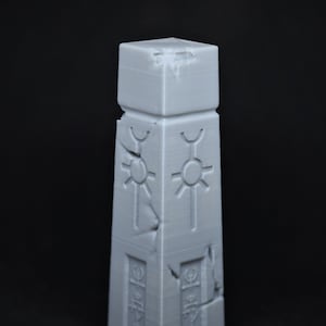 Necro Space Robots Terrain Set Pillars Pylon Obelisks | 28mm Heroic ...
