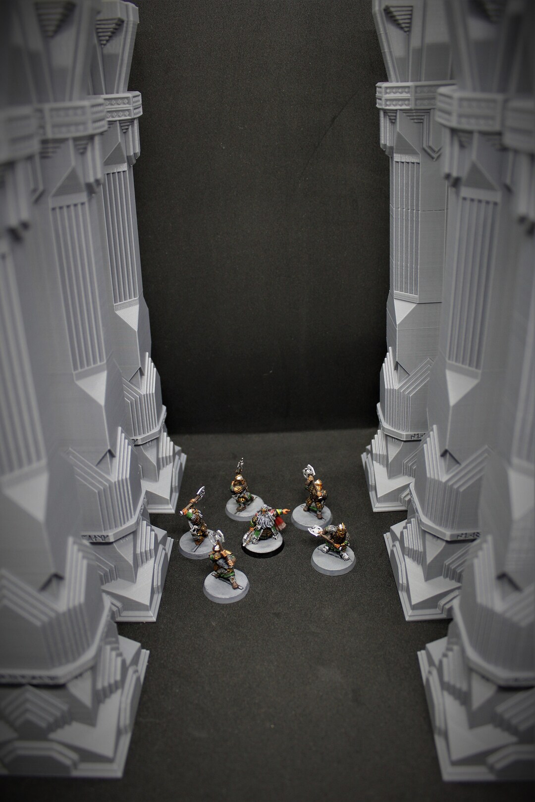 Lord of the Rings Pillars: 28mm Mines of Moria Terrain - Etsy