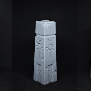 Necro Space Robots Terrain Set Pillars Pylon Obelisks | 28mm Heroic ...