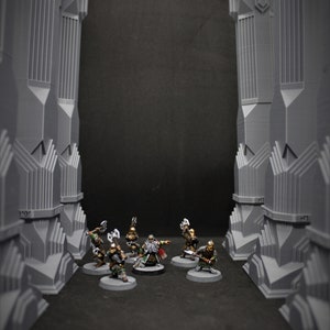 Lord of the Rings Pillars: 28mm Mines of Moria Terrain - Etsy