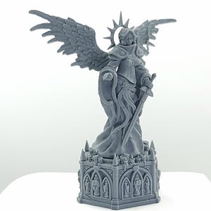 Saint Winged Battle Sister Statue Celestine | 28mm Heroic Scale Resin ...