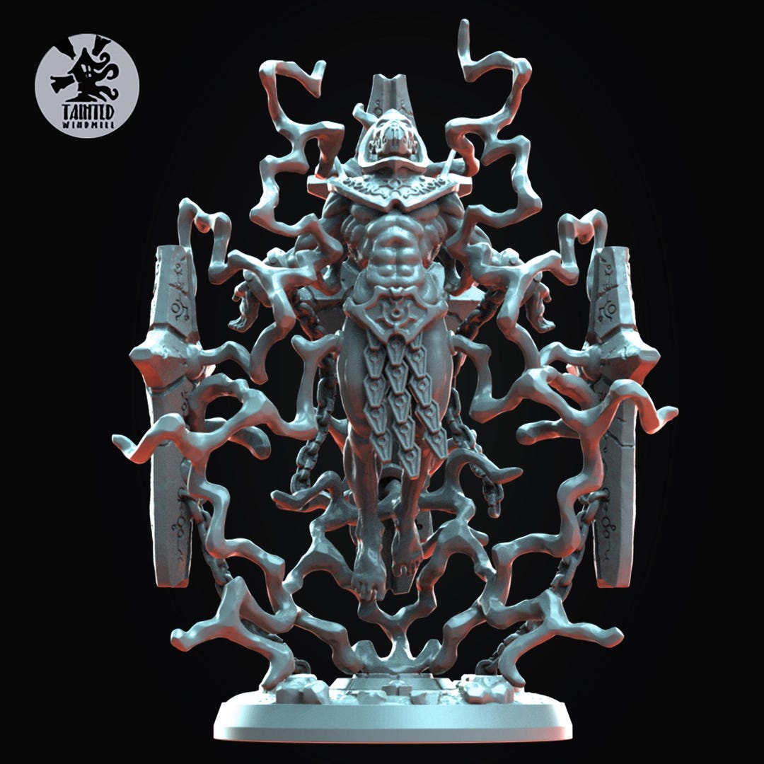 Caged Void God Transcended | Resin Model | Tainted Windmill - Etsy