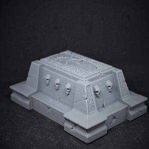Necro Space Robots Terrain Set - Tomb Crypt Pillars Generator 28mm ...