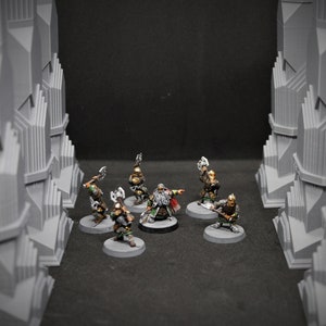 Lord of the Rings Pillars: 28mm Mines of Moria Terrain - Etsy
