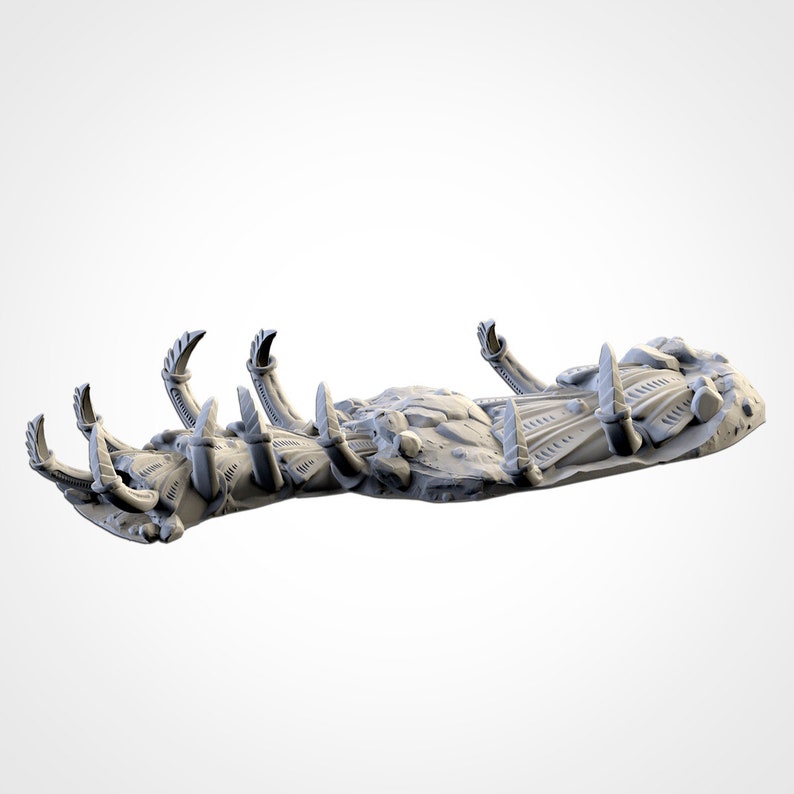 Space Bugs Alien Growth Tentacle Spikes Creepy Spore Nest - Etsy