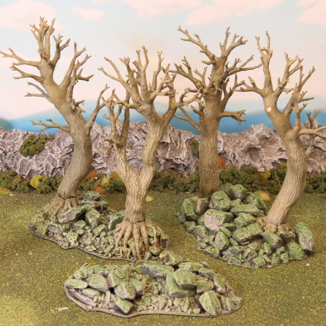 Deep Forests | 28mm Terrain Scenery | Terrain4print - Etsy