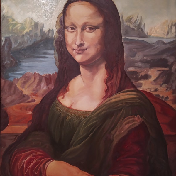 Mona Lisa Replica Painting - Etsy Mona Lisa Replica Painting - Etsy
