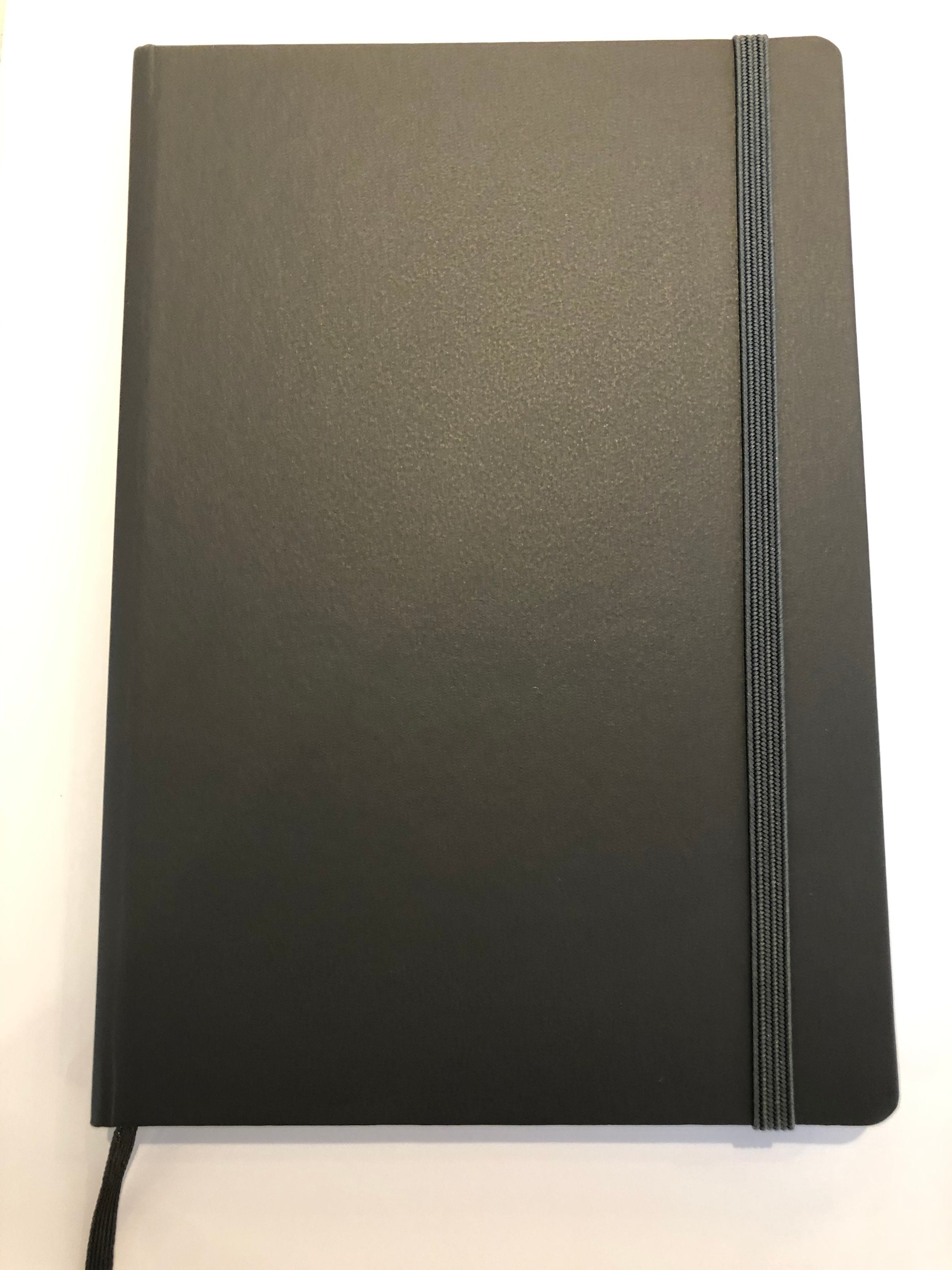 Black Bullet Journal Set, A5 With Dotted Pages - Etsy