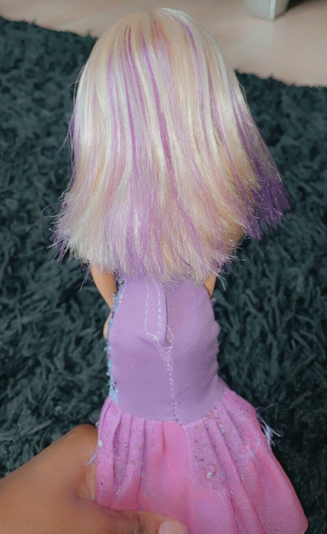 Tape in Synthetic Hair Extensions for Barbie/dolls - Etsy