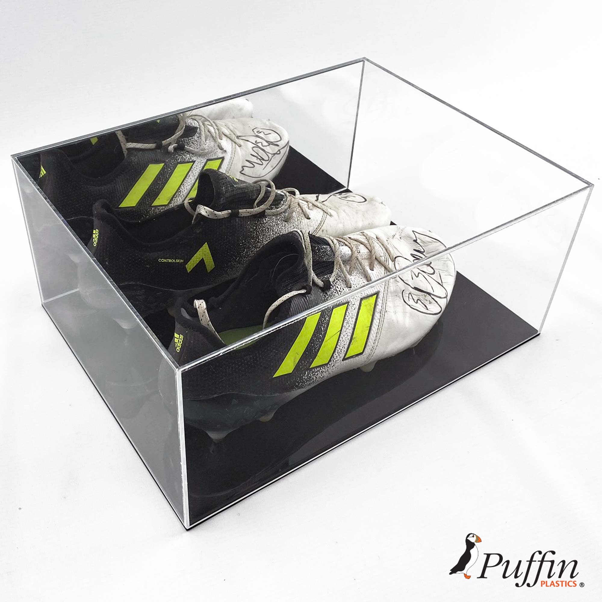Football Boot Display Case Double With Mirror Backing - Etsy UK