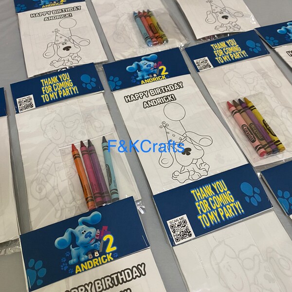 Blues Clues Crayons - Etsy