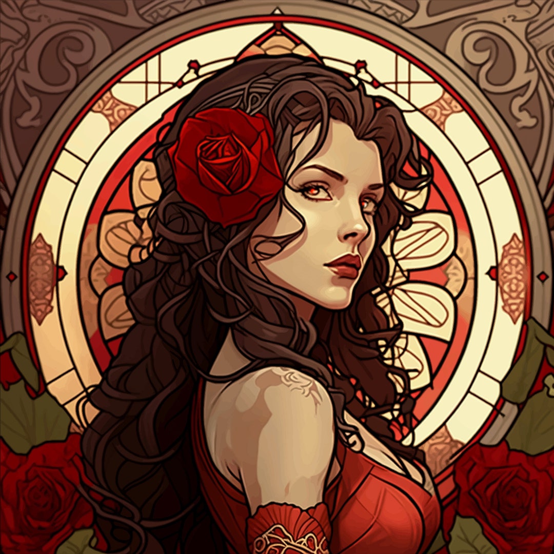 Chaos Queen Wanda Poster Art Print Comic Art Illustration - Etsy