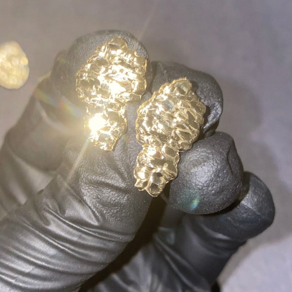 Nugget Earrings - Etsy