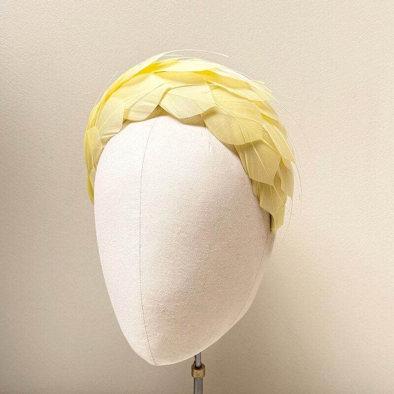 Yellow Fascinators for Weddings - Etsy UK