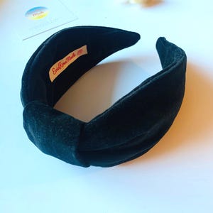 Velvet Headband Wide Flat - Etsy UK