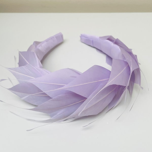 Lavender Fascinator - Etsy