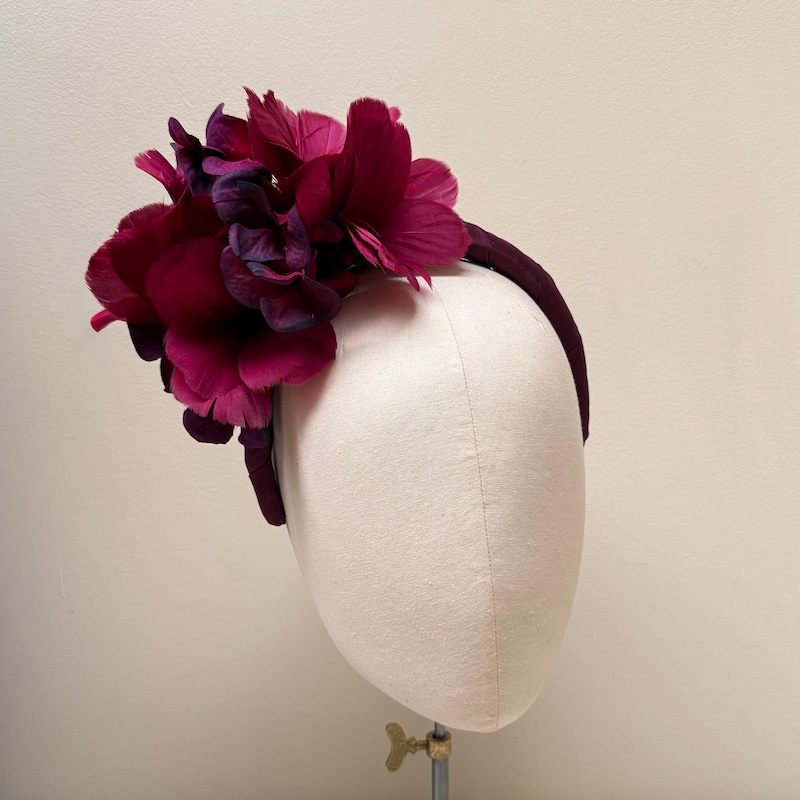 Feather Flower Headbands - Etsy UK