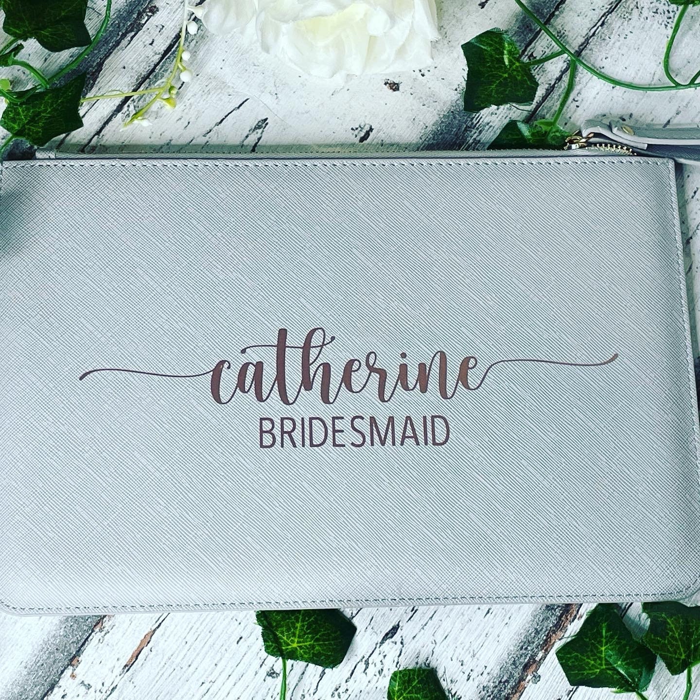 Wedding Faux Leather Bag Bride Bag Bride Makeup Bag - Etsy UK