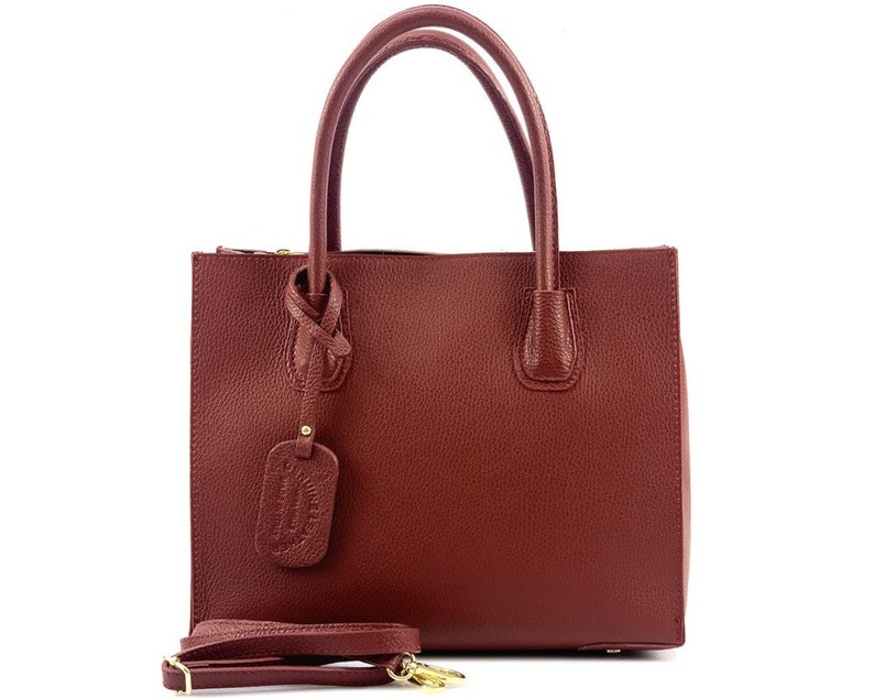 The Corinna Leather Handbag From Florence, Italy - Etsy