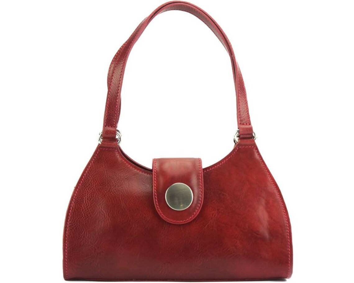 The Florina Leather Handbag From Florence, Italy - Etsy