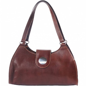 The Florina Leather Handbag From Florence, Italy - Etsy