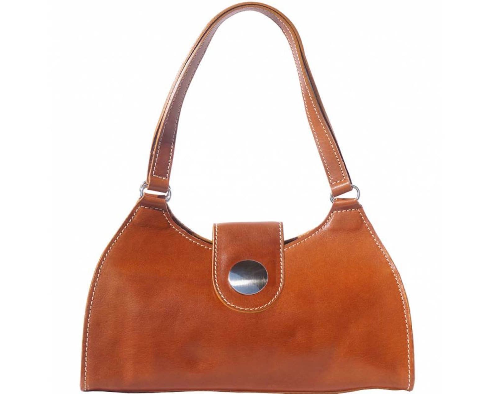 The Florina Leather Handbag From Florence, Italy - Etsy