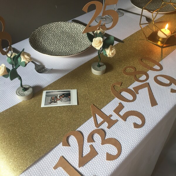 Polaroid Table Numbers - Etsy
