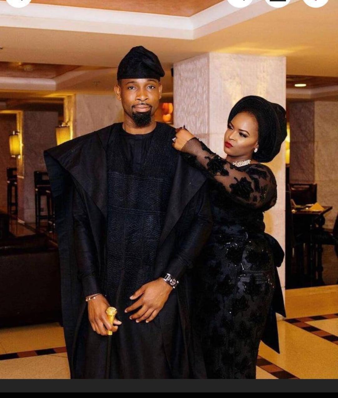 Black Agbada, Agbada in the UK, African Wedding Suit, Traditional ...