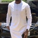 African Men's Clothing, White Tailored Suit, African Wear, African ...