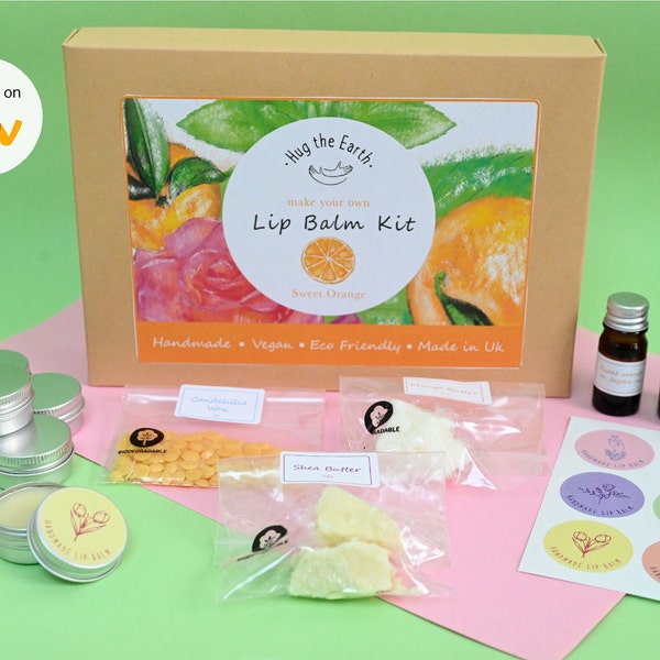 Diy Lip Balm Kit - Etsy