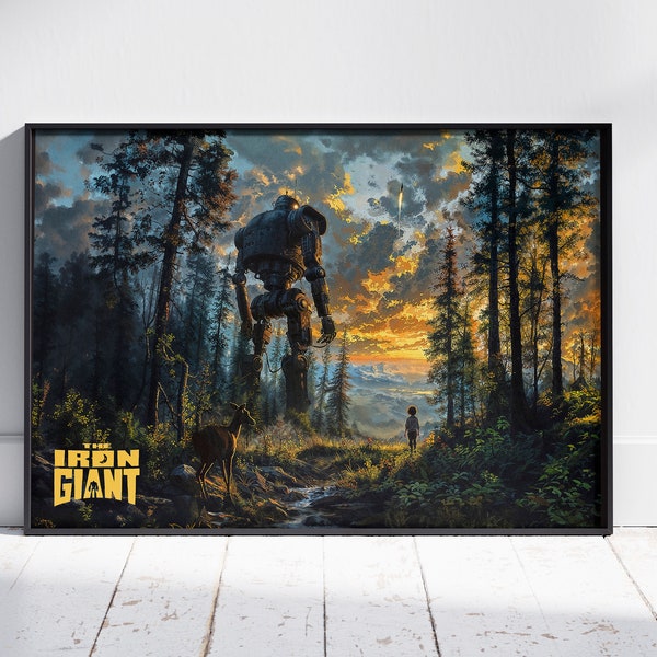 Iron Giant Art - Etsy