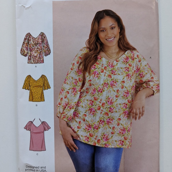 Plus Size Tunic Patterns - Etsy