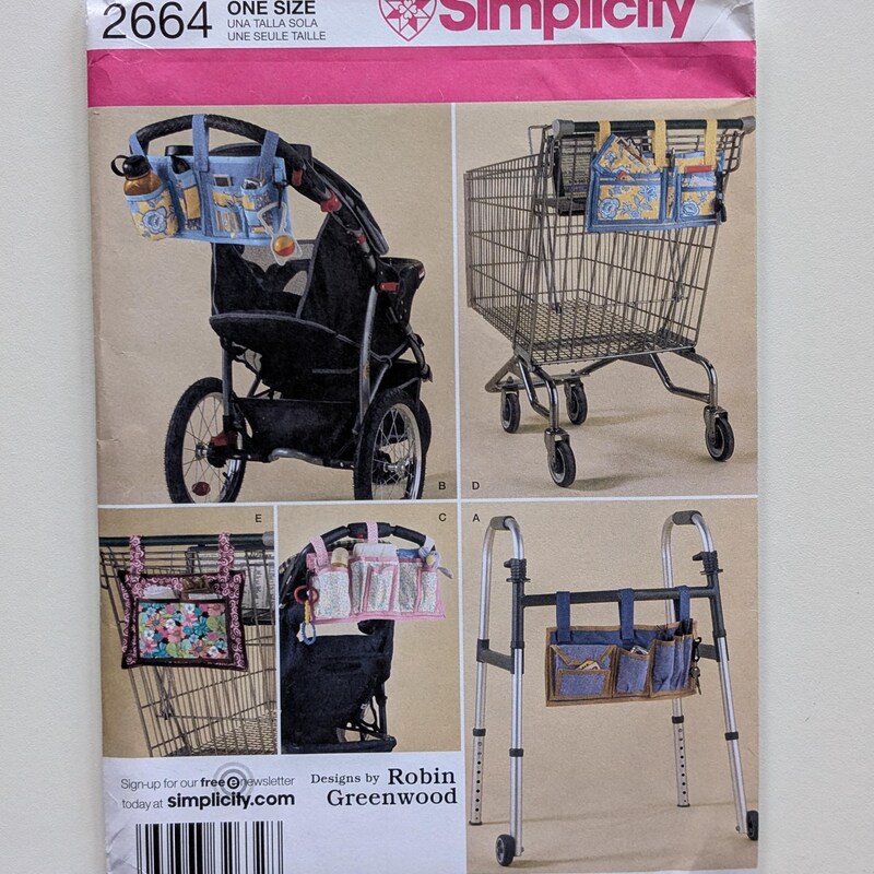 Walker Caddy Pattern - Etsy