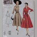 Vogue 1952 Fit and Flare Dress Pattern V2902 - Size 6/8/10 - Etsy